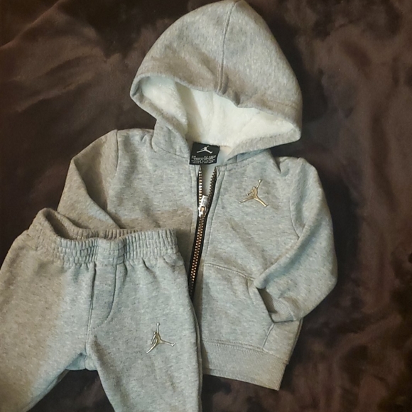 Jordan | Matching Sets | Jordan Grey Sweatsuit Size 6m Rare Exclusive ...